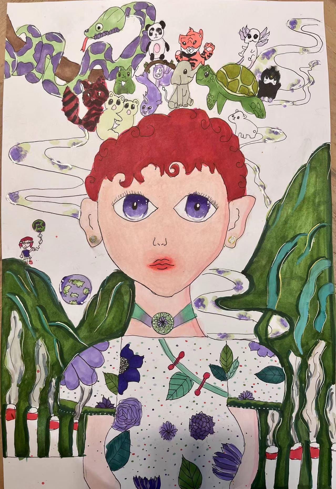 Our students artwork - Drawing & Painting Classes for Kids | Queensland ...