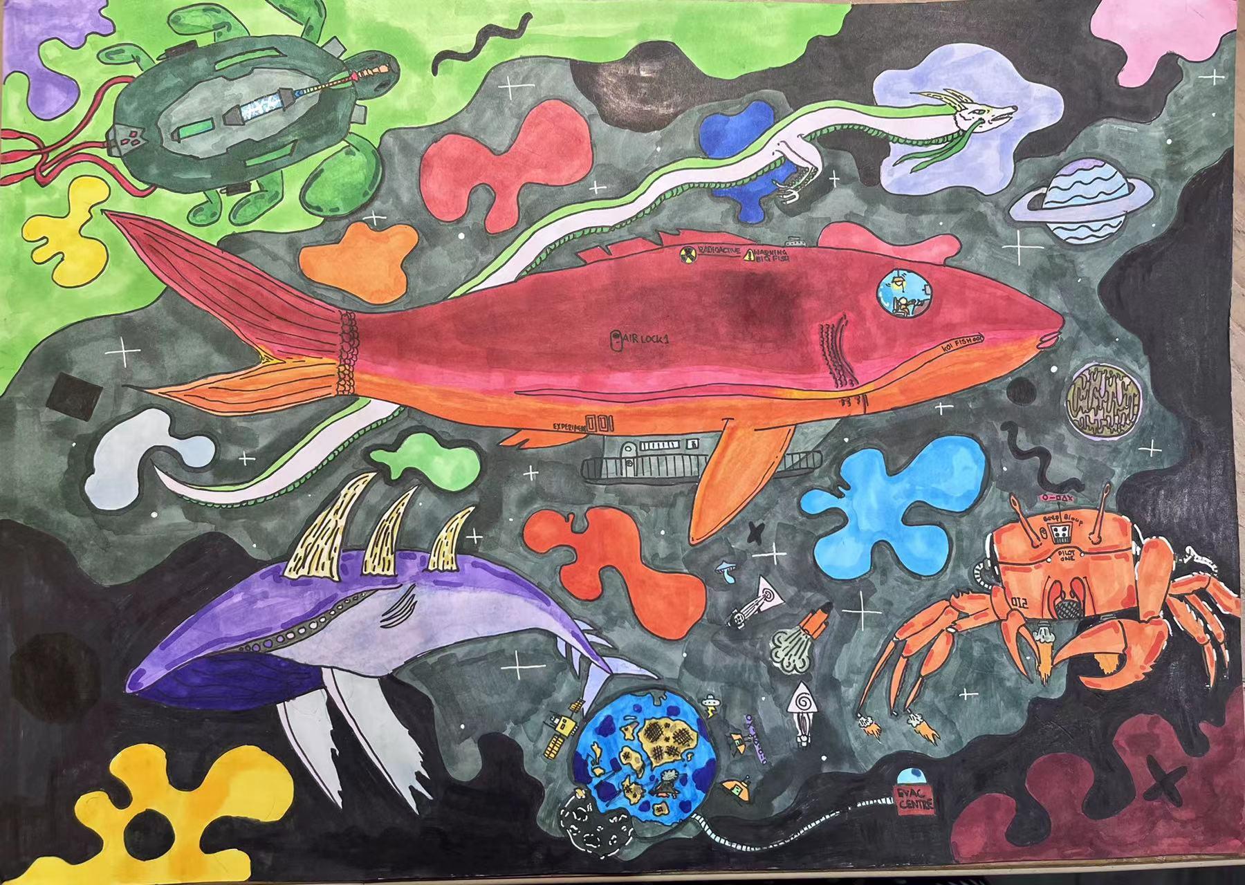 Our students artwork - Drawing & Painting Classes for Kids | Queensland ...