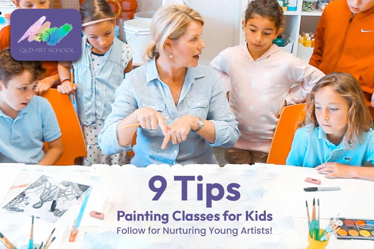 Painting class for kids for a better learning journey